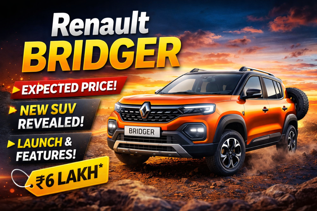 Renault Bridger SUV - affinitylink.in